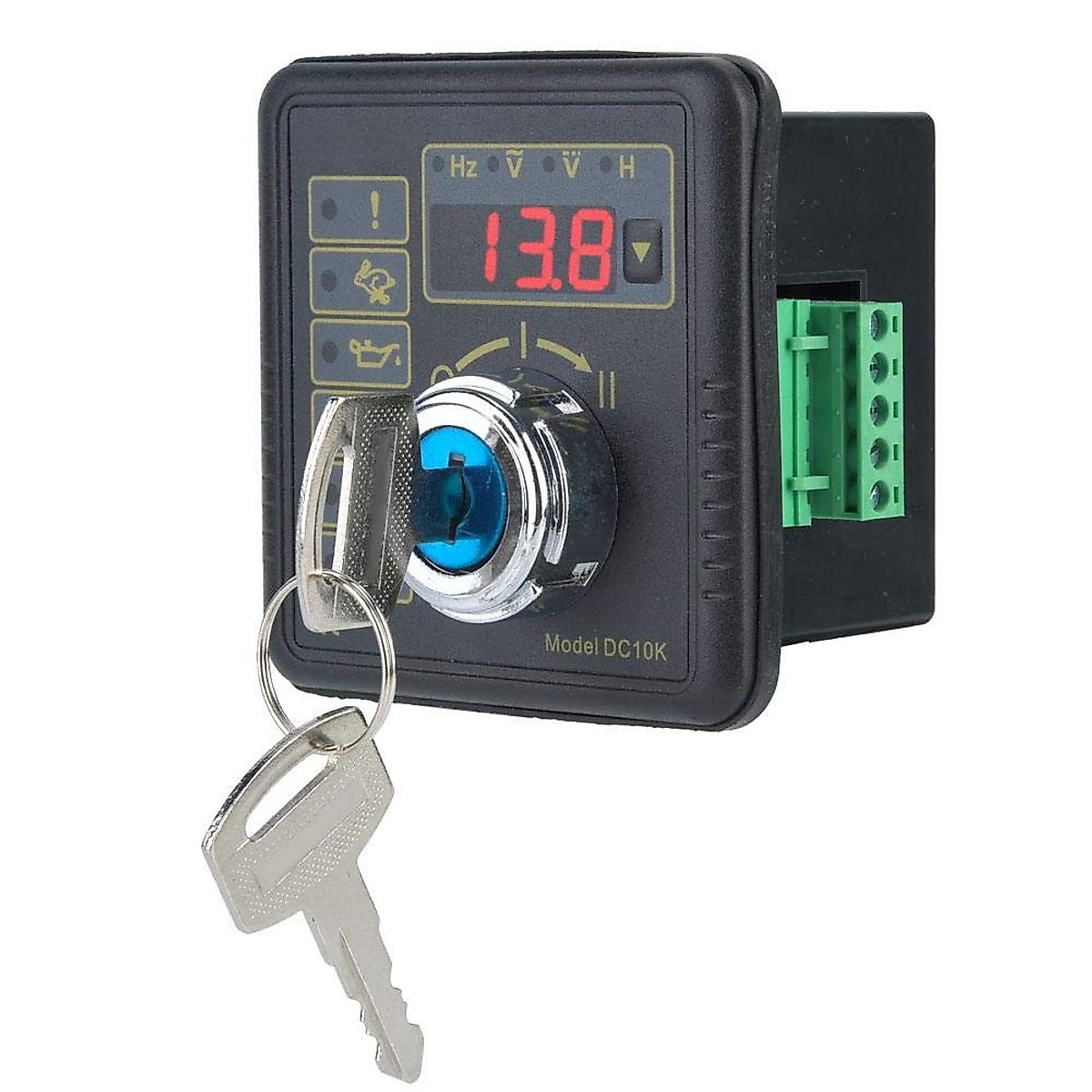 YWBL-WH Generator Controller Module DC10K Engine Manual Start Generator Controller Control Module Control Panel,