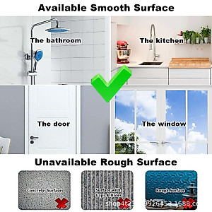 6 pack Suction Cup Heavy-Duty Wreath Hook,Large Clear Reusable Wreath Vacuum Hanger,use for Windows Tiles Glass Smooth Doors and Mirrors to Hang Bags Coats Umbrellas kitchenware and Christmas Wreaths