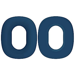 Geekria Silicone Earpad Covers Compatible with AirPod Max, Earpad Protector/Earphone Covers/Earpad Cushion/Ear Pad Covers/Headphone Covers, Easy Installation No Tool Needed (Dark Blue)