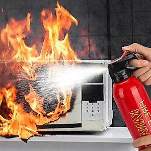 Fire Extinguisher with Mount - 5-in-1 Small Fire Extinguisher for Home Portable Car Fire Extinguisher, Home Water-Based Fire Extinguishers Fire (2 Pack)