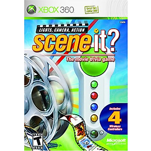SceneIt? Includes 4 Big Button GamePads - Xbox 360