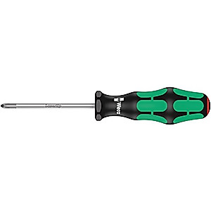 Wera - 5105650001 Kraftform Plus 334/6 Screwdriver Set with Rack and Lasertip, 6-Pieces