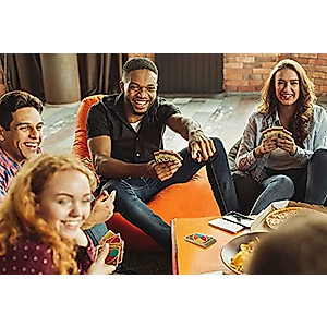 Mattel Games UNO Iconic Series 1970s Matching Card Game Featuring Decade-Themed Design, 112 Cards for Collectors, Teen & Adult Game Night, Ages 7 Years & Older.