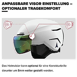 Atomic Junior Savor Visor Helmet