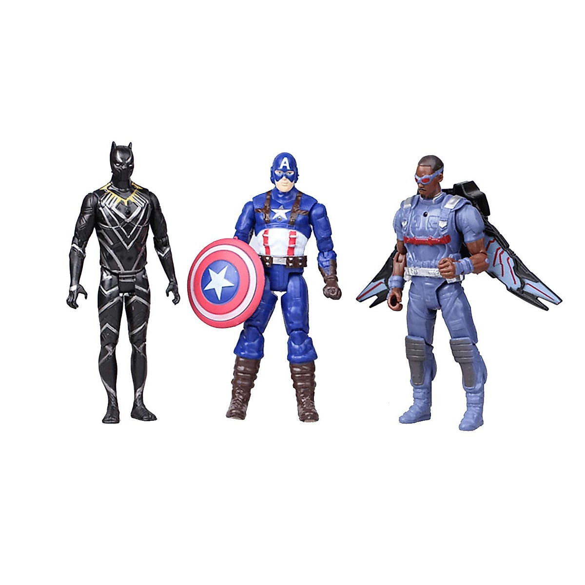 POIUYT Super Hero Series Exclusive Figure Set, 10 Collectible 6.7-Inch Action Figures