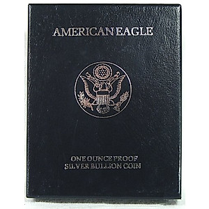 1995 Proof American Silver Eagle Dollar with Original Packaging