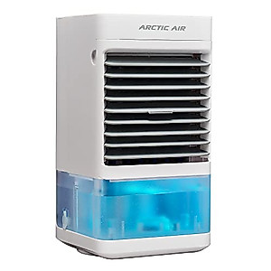 Arctic Air Pure Chill XL Evaporative Air Cooler - Powerful 4-Speed, Quiet, Lightweight Oscillating Portable Cooling Tower - Hydro-Chill Technology For Bedroom, Office, Living Room & More