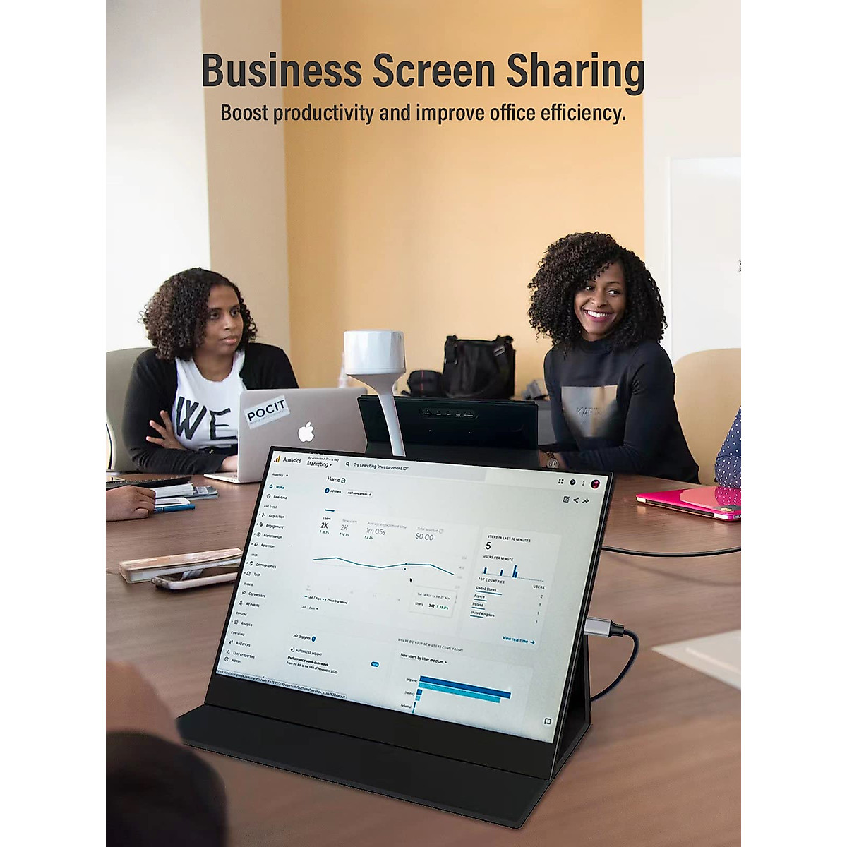 YOUYUANLTD 14.0” Portable Monitor Full HD IPS HDMI FHD 1920x1080 Screen for Gaming Laptop Computer Phone Xbox PS4 PS5,Switch, hdmi Monitor with Dual Speakers,Black (14-inch Monitor)