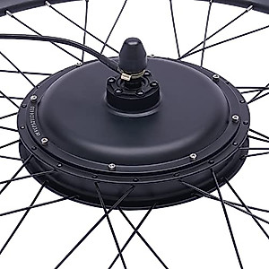 DNYSYSJ Electric Bike Conversion Kit, 48V 1000W 700C 28"/29" Front/Rear Wheel E-Bike Conversion Kit w/LCD Display, Powerful Ebike Hub Motor Kit with PAS Bicycle Ebike Wheel Kit (700C 48V 1000W Front)