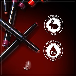 Faces Canada Hd Intense Matte Lipstick, Feather Light Comfort, 10 Hrs Stay, Primer Infused, Flawless Hd Finish, Made In Germany, Brown, Red, Pink, Purple, Nude Lip Color, Perfection, 0.05 Oz