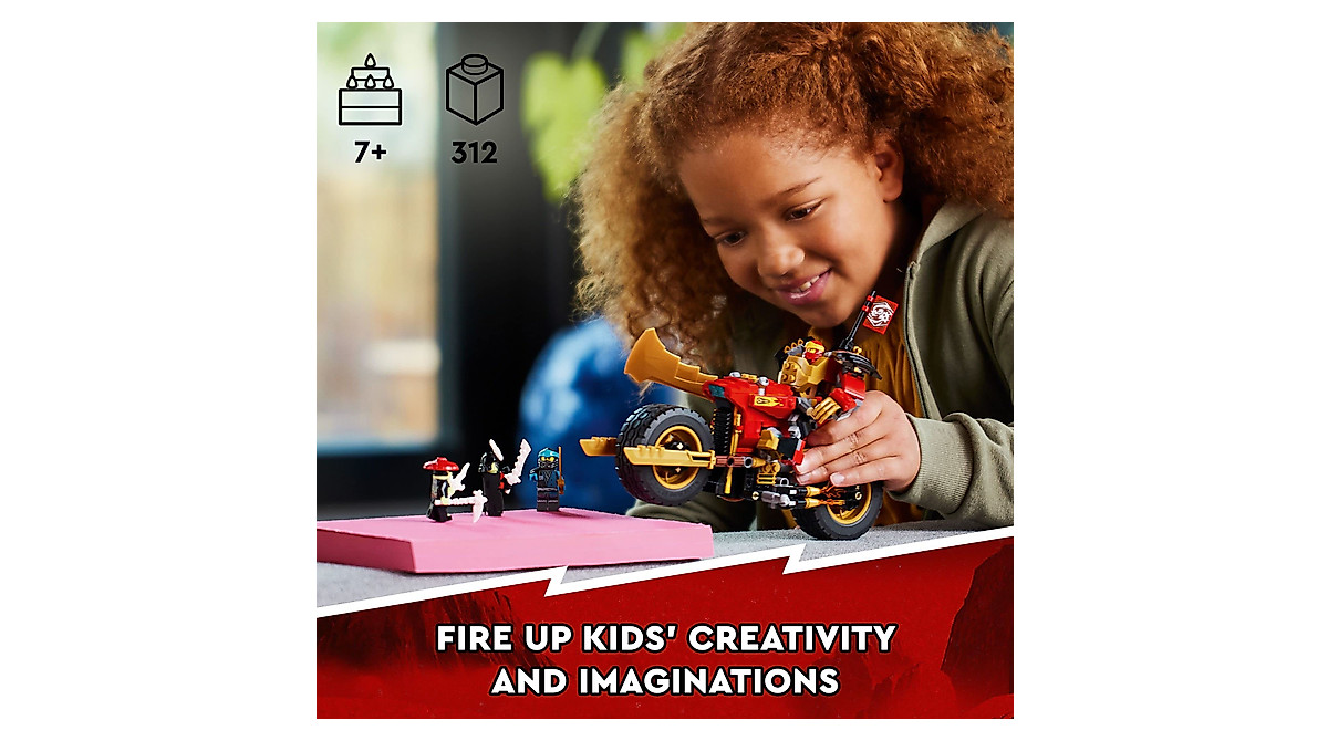 LEGO NINJAGO Kai's Mech Rider EVO | Upgradable Ninja Toy