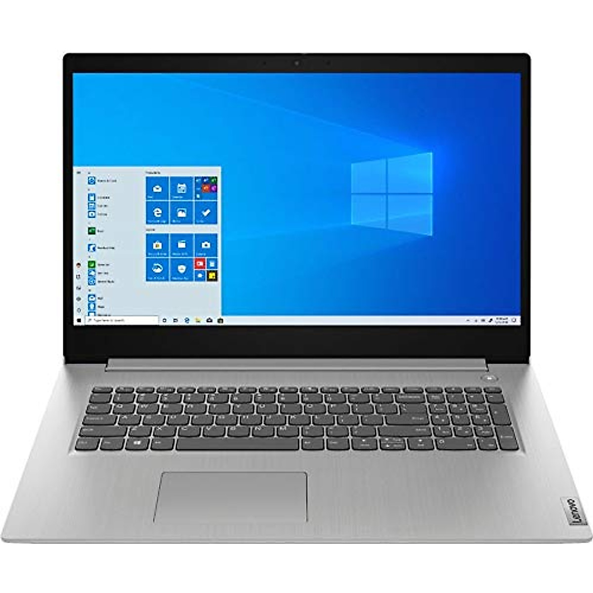2020 Lenovo IdeaPad 3 17" Laptop, AMD Ryzen 7 3700U, Webcam, Fingerprint Reader, Numeric Keypad, Bluetooth, HDMI, AMD Radeon Vega 10 Graphics, Windows 10, Platinum Grey (12GB|128GB SSD|1TB HDD)