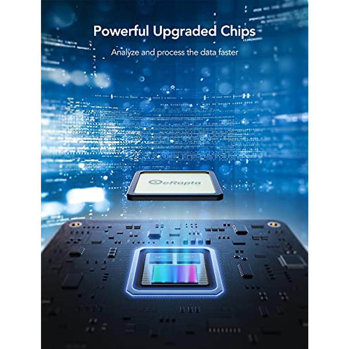 eRapta Battery Wireless Backup Camera ADC5, Stable Signal 5'' HD Monitor, IP69K Rear View Camera for Trucks Car RV etc