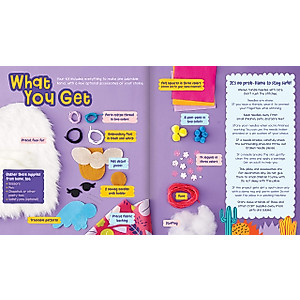 KLUTZ Sew Your Own Furry Llama Pillow Craft Kit Medium