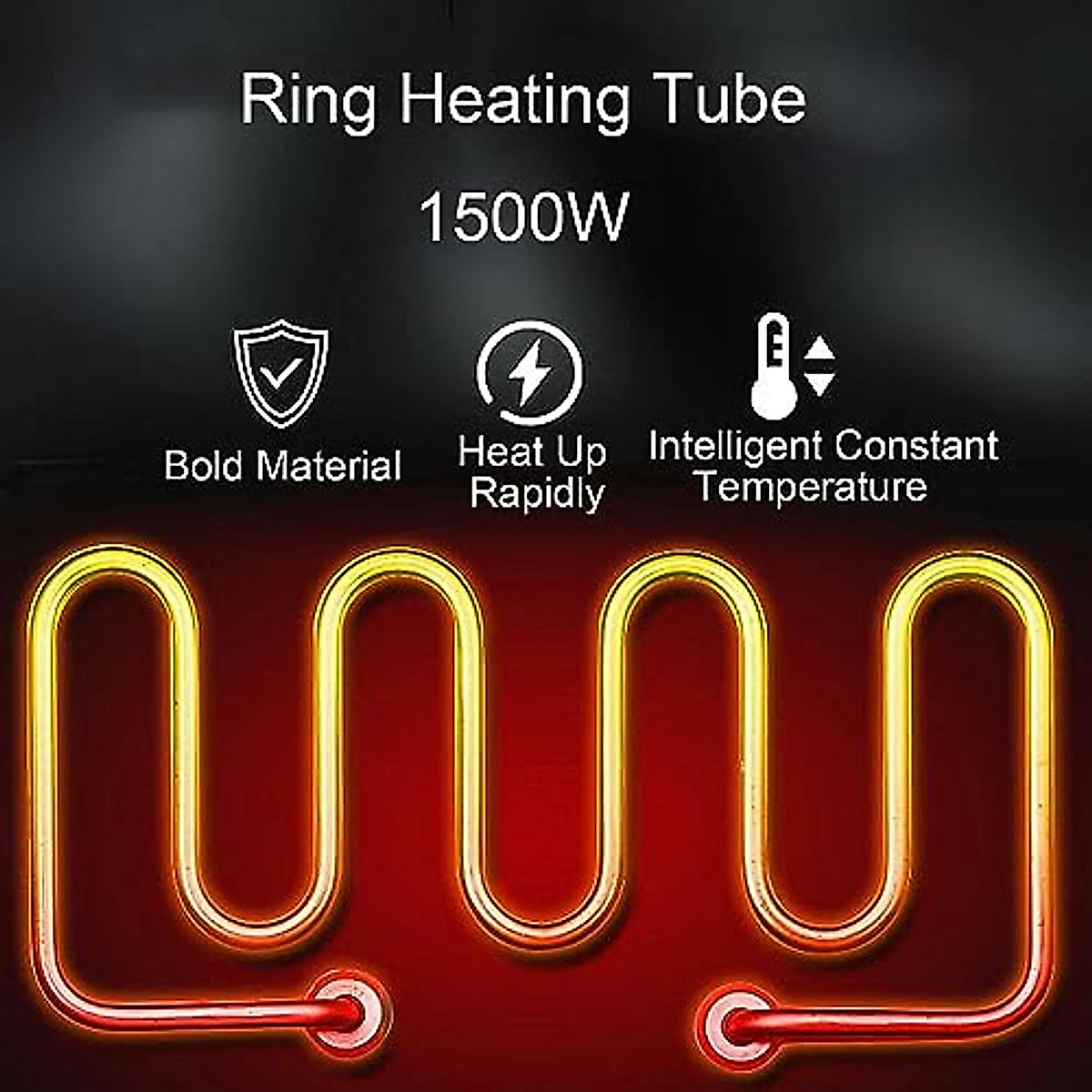 Commercial 1500W Electric Food Warmer, Stainless Steel Steam Table Buffet Server Food Warming Tray, Temperature Control, for Catering and Restaurants