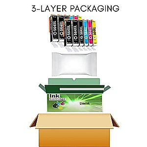 Limeink 12 Pack Remanufactured 564XL New Generation Ink Cartridges Set (4 Black 2 Photo Black 2 Cyan 2 Magenta 2 Yellow) for HP Photosmart 5510 5520 6510 6520 7510 7515 7520 7525 B8550 C5300 Printers