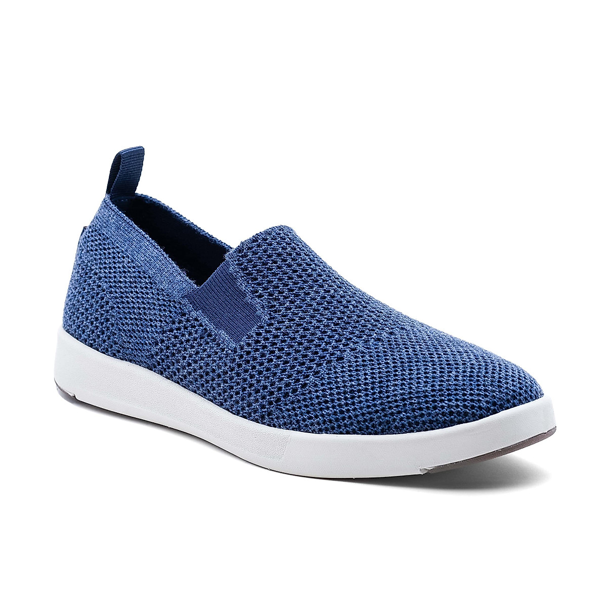 Woolloomooloo Shoe Suffolk Unisex - Merino Wool Footwear - Slip On - Comfort and Support - Lightweight - Soft - Moisture Wicking, Denim, Women's 6.5-7 M US