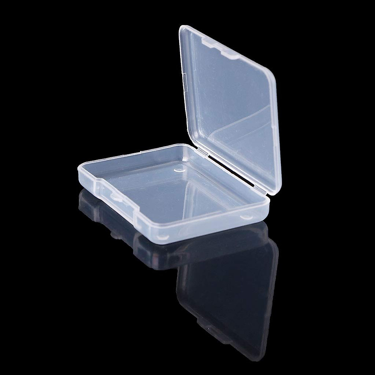 ljhnba Rectangular Plastic Transparent Storage Box Collection Container Organizer Storage Box Bottle Basket Rack Tank Airtight Glass Dispenser