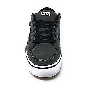 Vans Men's Bearcat Skate Shoes, Charcoal/White/Black, (9.5)