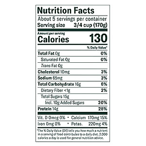 Chobani® Vanilla Blended Non-Fat Greek Yogurt 32oz