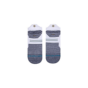Stance Run Light Tab St Socks (Medium, White)