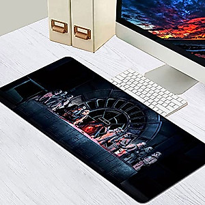 Star Wars Large Rubber Gaming Mousepad Anti-slip Locking Edge For PC Laptop