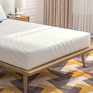 KOMFOTT 8 Inch Mattress Queen Size, Cooling-Gel Memory Foam Mattress with Jacquard Cover, Pressure Relief & Spine Protection, Medium Firm Mattresses, CertiPUR-US Certified Queen Bed Mattress in a Box