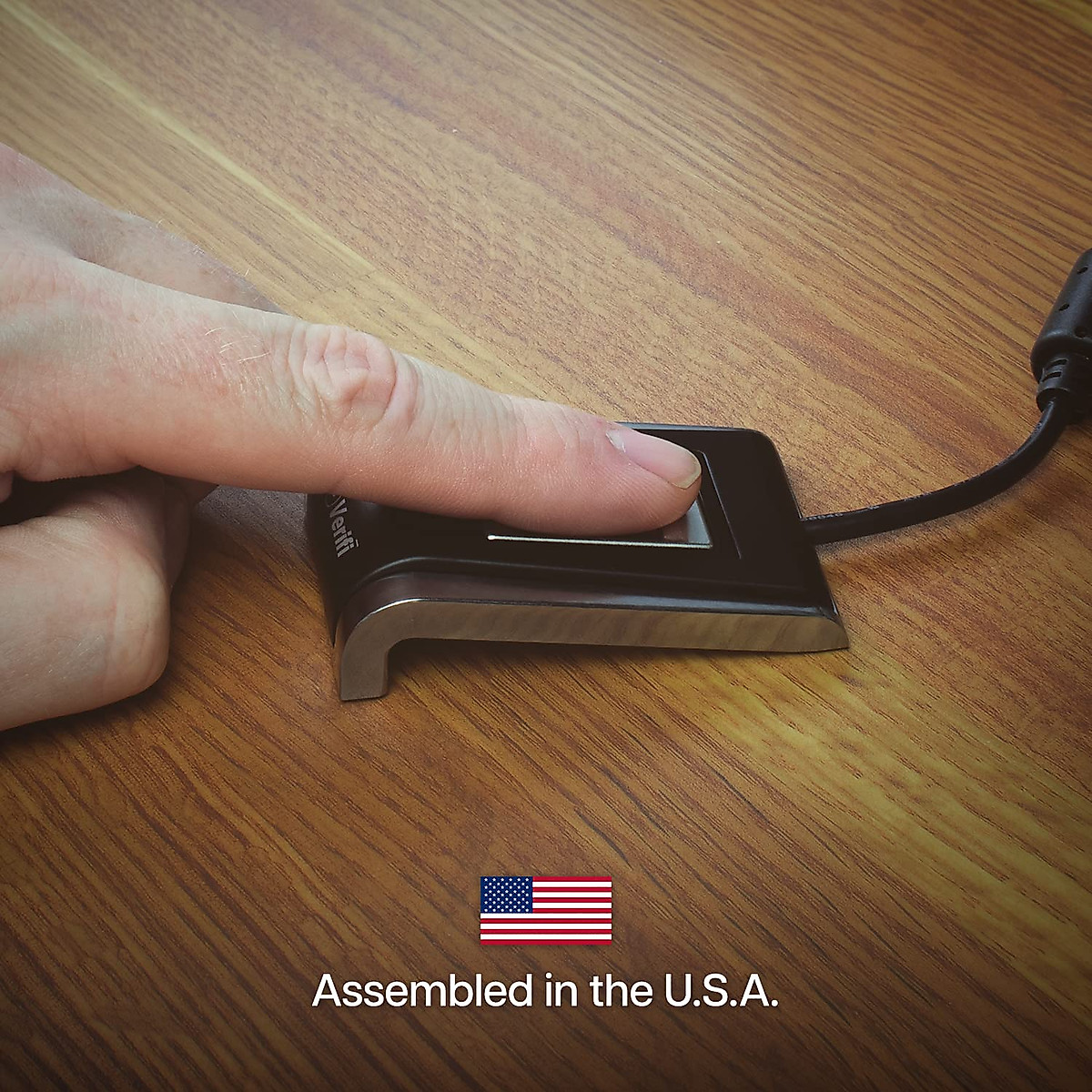 Verifi P5100 Desktop USB Premium Fingerprint Reader - Windows Hello, Windows Password Free Operation