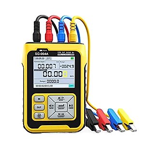 LONNYS Portable Mini Functional Signal Generator SG-004 Multi-Function Signal Generator 0-24V 4-20mA Analogs Voltage Current Thermocouple Resistance Process Calibrator