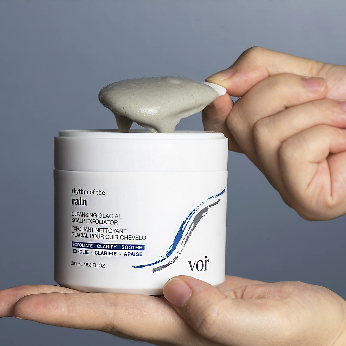 Voir Haircare Rhythm of the Rain Calming Glacial Leave-in Scalp Serum 1.0 Fl Oz