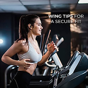 Altec Lansing NanoBuds True Wireless Earbuds with Charging Case, IPX4 Waterproof, Dual Mic, 30 Hours Playtime – Sports in Ear Earphones for iPhone & Android (Charcoal Grey)