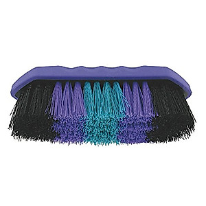 Tail Tamer Large Synthetic Horse Brush with Crazy Bristles and Soft Touch Handle