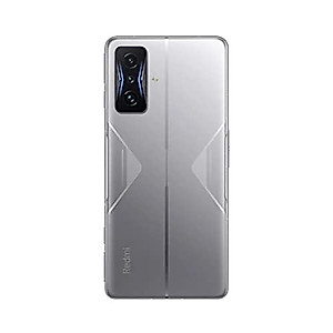 Xiaomi Redmi K50 Gaming 5G + 4G LTE (256GB + 12GB) (NOT Verizon AT&T Cricket Straight Talk) NFC Triple Camera 6.67" + (w/Fast Car Charger Bundle) (Electric Silver)