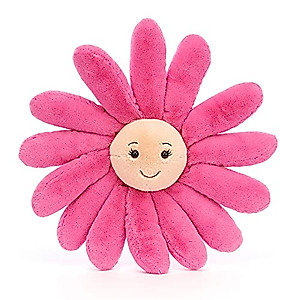 Jellycat Fleury Gerbera Flower Stuffed Animal, Medium 14 inches | Plant Plush Toy | Classic Children's Gift