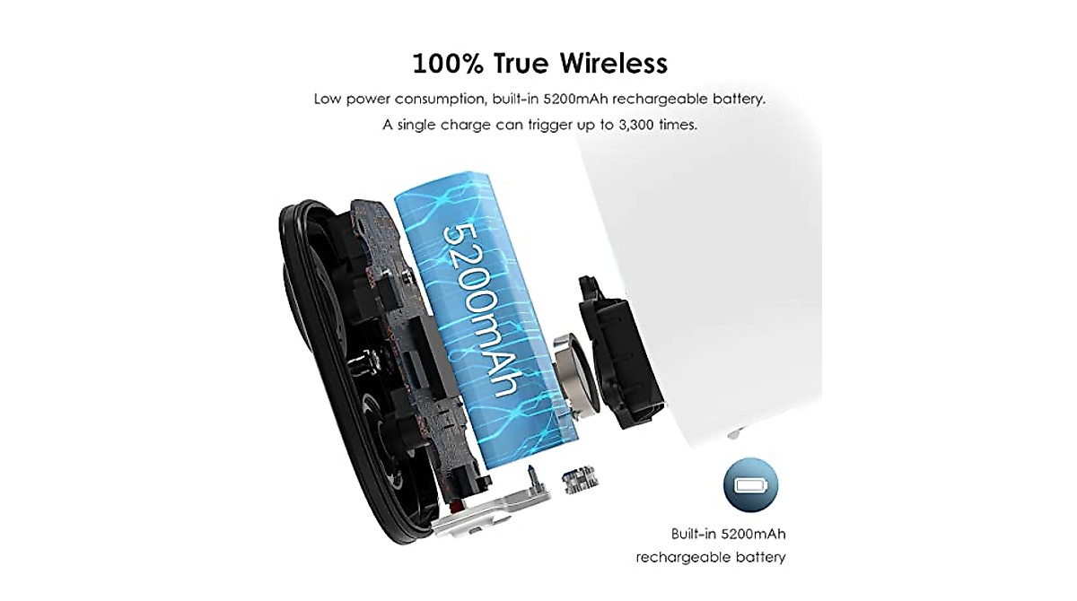 Geekee 1080P Wireless Outdoor Security Camera 2-Way Talk