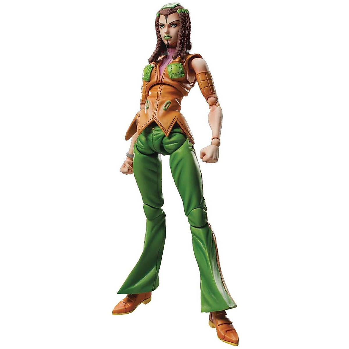 Medicos JoJo’s Bizarre Adventure Part 6: Ermes Costello Chozokado Super Action Statue Figure, Multicolor