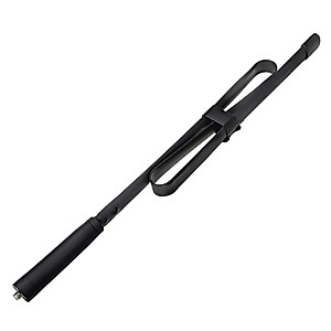 29-inch Ham Radio Antenna 2-Pack VHF UHF SMA Female CS Tactical Foldable Antenna for Baofeng UV-5R BF-F8HP Retevis RT22 RT21 RT68 H-777 Arcshell AR-5 Handheld Ham Radio