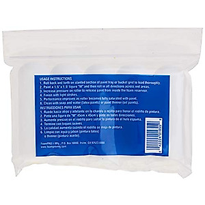 FoamPRO 163-P, 165-5 | 4” Fine Finish Foam Roller Refills (5 Pack) | Foam Paint Roller Covers | Home Painting Supplies & Paint Tools