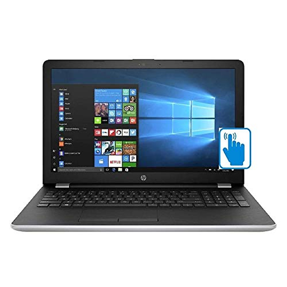 HP Newest 15.6 inch HD Touchscreen Flagship Premium Laptop PC, Intel Core i5-7200U Dual-Core, 8GB RAM, 1TB HDD, Bluetooth, WiFi, Stereo Speakers, Windows 10 Home