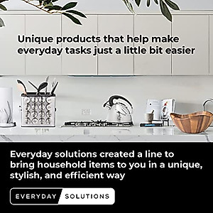 Everyday Solutions Whistling Tea Kettle; Vine Collection - Brushed Stainless Steel Kettle w/Ergonomic Heat Resistant Handle & Leaf Design - for Gas, Electric, or Convection Cooktop - 2 Quart Capacity