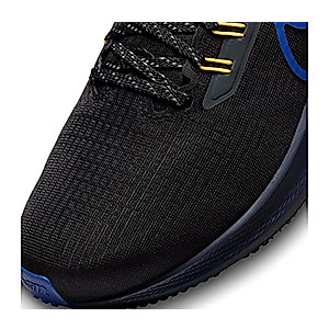 Nike Men's Air Zoom Pegasus 39 Running Shoe (Black/Hyper Royal-Thunder Blue, 10.5)