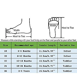 Newborn Babies Boys Girls Cute Cartoon Bear Shoes First Walkers Thickened Warm Antislip Socks Shoes for 0-24 Months (Khaki, 18-24 Months)