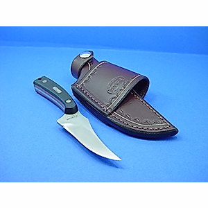 Custom Cross Draw Leather Knife Sheath for Schrade Old-timer sharp Finger Style Knife Number 15 20t.