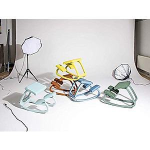 Varier Variable Monochrome The Original Ergonomic Kneeling Chair for Home Office (Ochre)