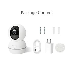 blurams 1080p Dome Security Camera | PTZ Surveillance System with Motion/Sound Detection, Smart AI Alerts, Privacy Mode, Night Vision, Two-Way Audio | Cloud/Local Storage Available | Works with Alexa