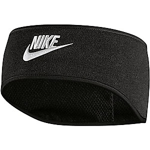 Nike Mens Club Fleece Headband Black | Black | White