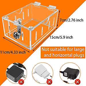 groword Switch Cover,Baby Proof Light Outlet Covers,Child Safety Switch Plate Guard,Wall Plug Box,Kids Electrical Protector Box Fits All Outlet 4.95" H X 3.35" W X 1.77" D or Smaller (1 Pack)
