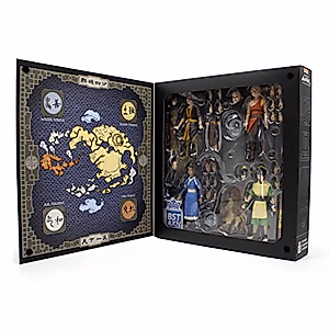 The Loyal Subjects Avatar: The Last Airbender Elements BST AXN 5-inch Action Figure Anime 4-Pack