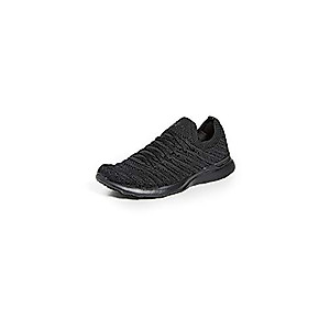 APL: Athletic Propulsion Labs Women's Techloom Wave Sneakers, Black/Black, 7.5 Medium US