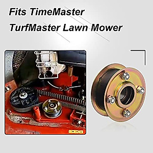 Karbay 131-4529 Pulley Kit 30", Compatible with Toro 131-4509, 125-2532, fits TimeMaster TurfMaster Lawn Mower